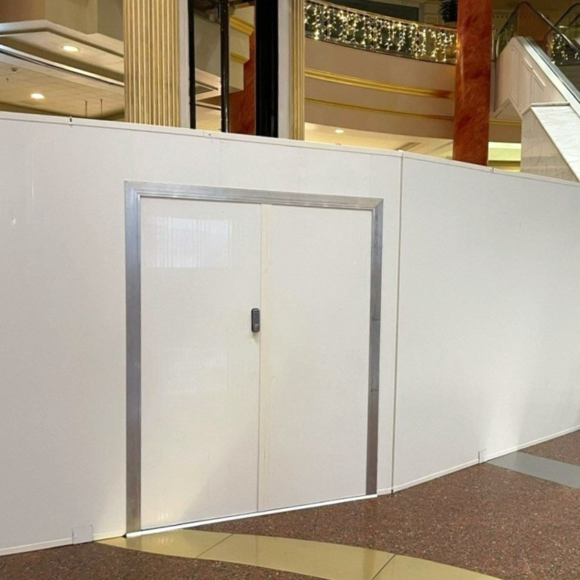 Hoarding Doors & Gates | PVC & Steel | Hoarding Warehouse