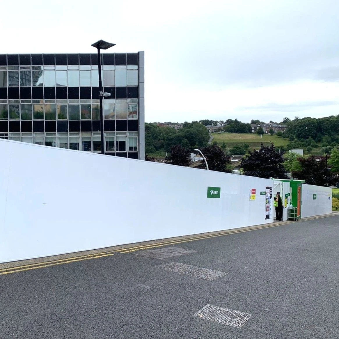 Construction Hoarding Systems | Hoarding Warehouse