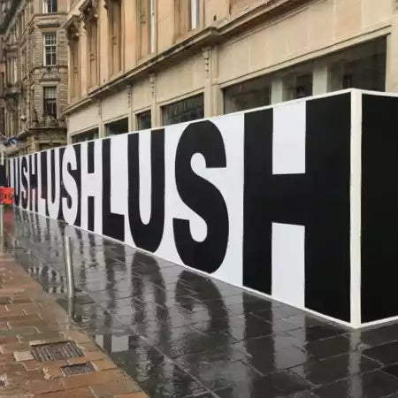 Temporary Re-usable Outdoor Hoarding Systems | Hoarding Warehouse