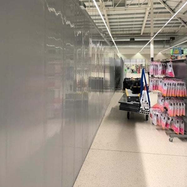 Temporary Reusable PVC Hoarding Panels | Hoarding Warehouse